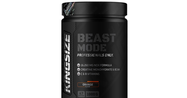 Kingsize Beast Mode Pre-Workout 1000gr