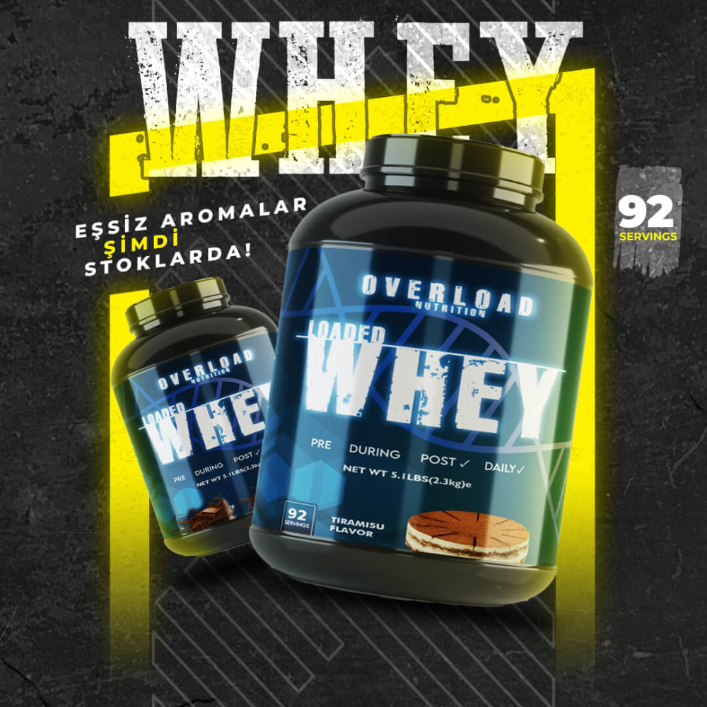 Overload Loaded Whey Protein 2.3kg